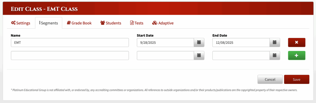 New Features: December 7, 2025 – Platinum Educational Group News